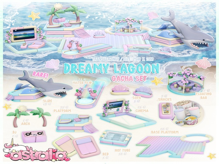 Second Life Marketplace - Astralia // Dreamy Lagoon (Dj booth)